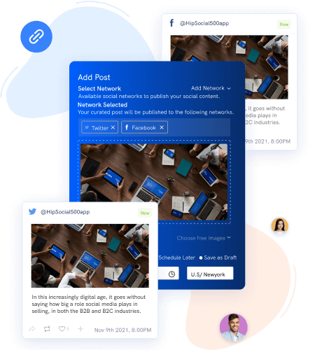 Hipsocial Content Scheduler-Best Social Media Management Tools-2