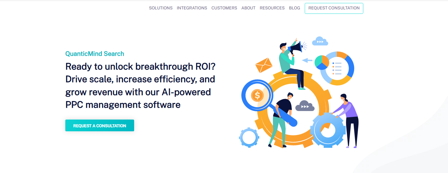 QuanticMind is a Ppc management tool that allows you to manage your ...