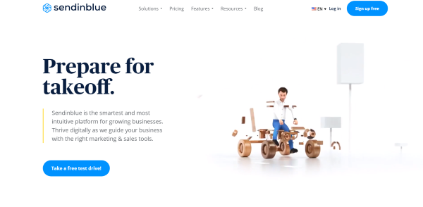 sendinblue dashboard